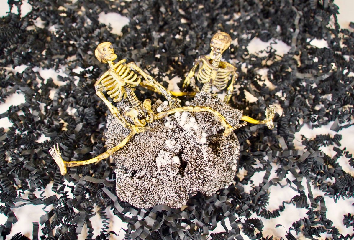 Spooky Skeleton Halloween Slime - chloeslime
